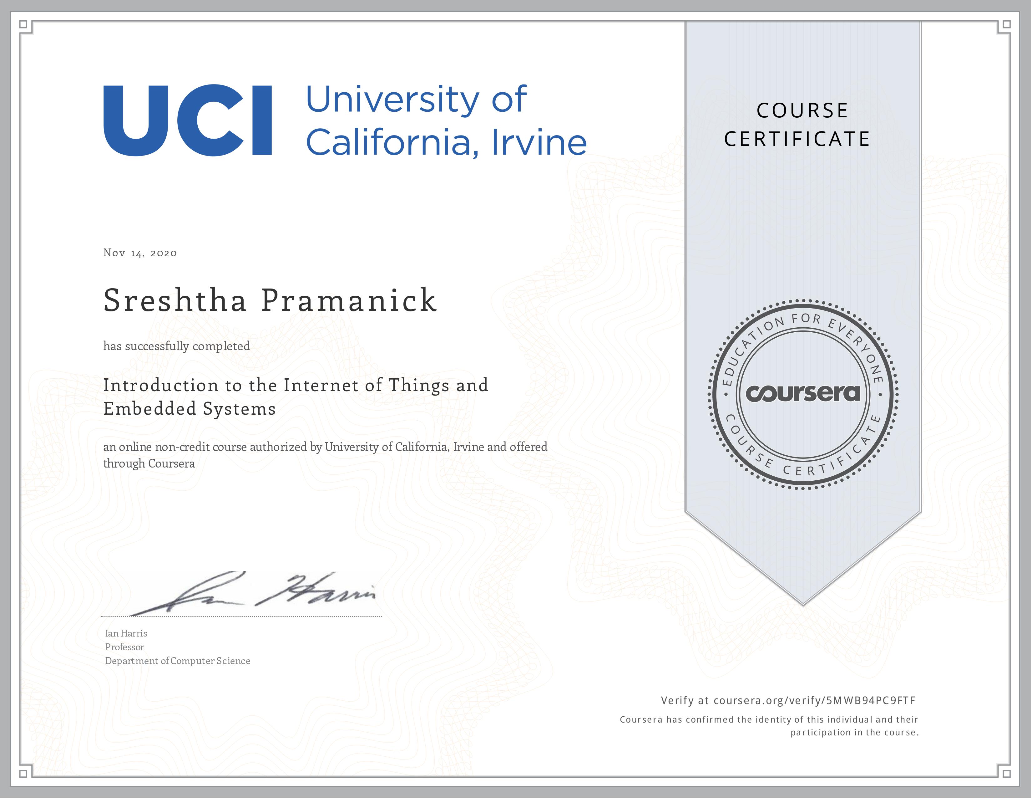 Résumé-Sreshtha Pramanick