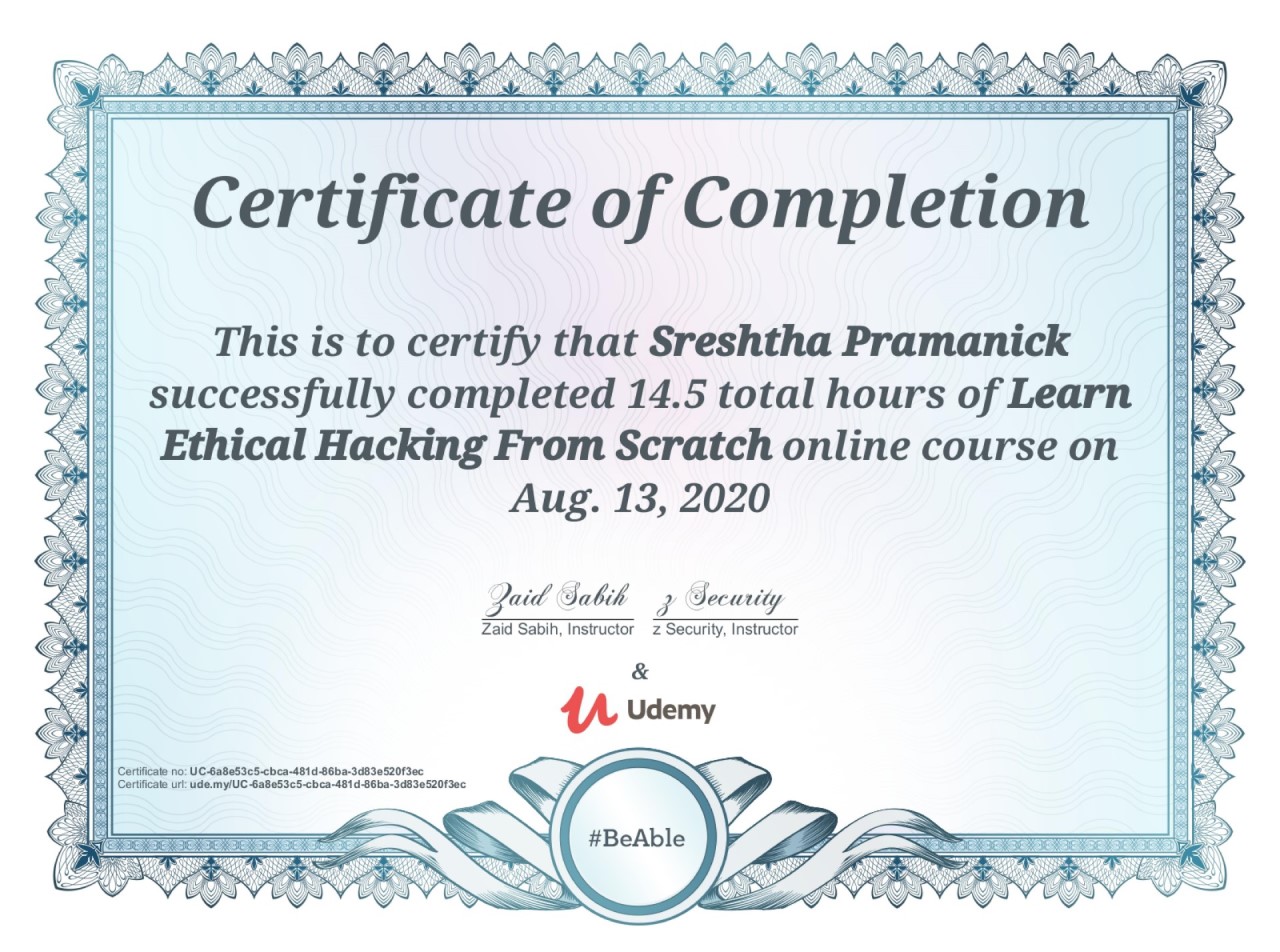 Résumé-Sreshtha Pramanick